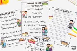 Explore November with Pre-K Math & Literacy Centers