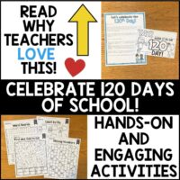 120 Days of School Activity Pack - A Dab of Glue Will Do